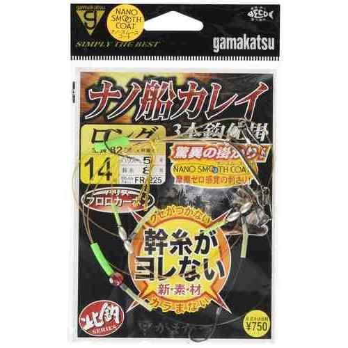 幹糸には巻グセが付きにくい新素材を使用しているため、釣り場で仕掛を伸ばしてクセをとる必要がありません。袋から出してすぐに使えます。水中でも仕掛が絡まりにくく、トラブルを回避し快適な釣行が可能です。 ナノスムースコートを施した鈎「ナノ船カレイ...