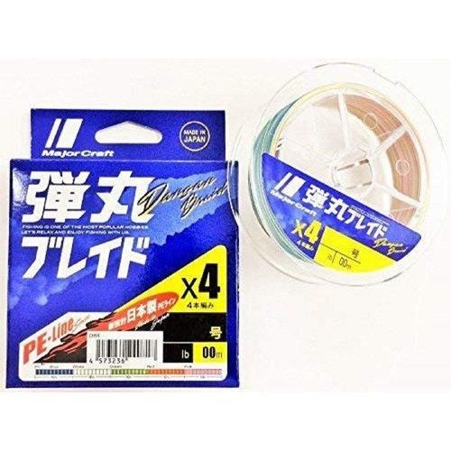 長さ: 150m 号数: 1.2号 lb: 20lb 4本編み カラー: マルチ(5色)メーカー品番: DB4-150/1.2MC ハイパーコストパフォーマンスPE。新設計によるダイニーマ100%の編み込み方法で、操作性に優れた「低伸度」と...