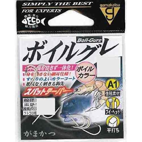 特殊新素材を使用した高性能な釣鈎。抜群のフトコロ強度と耐摩耗性を誇り、加工性にも優れています。 鈎先部分のロングテーパー設計により、貫通性能を向上 超尖鋭の鈎先を実現 バーブから先を露出させたコーティング法で鈎先の鋭さを維持 細軸・超短軸設...