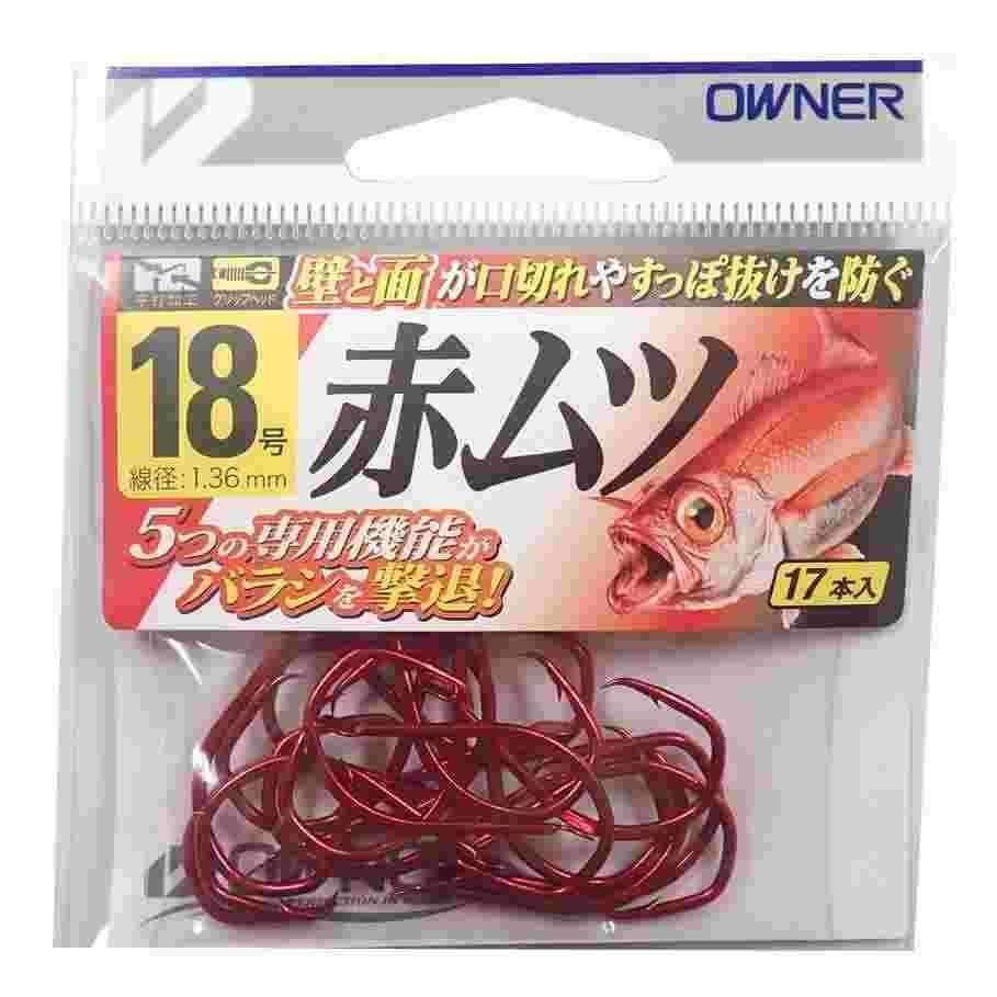 OWNER オーナーばり 16590 OH赤ムツ 18