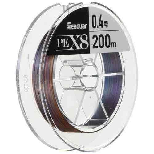 クレハ シーガーPE X8 200m (ソルトライン PEライン) 0.4号 全長: 200m巻 スプール径: 103mm 標準直径: 0.104mm 最大強力: 9.1lb / 4.1kg 平均強力: 7.4lb / 3.4kg ≪クレハ...