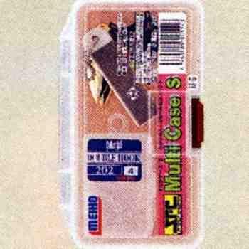 外寸: 138x77x31mm 内寸: 130x64x26mm サイズ: Sカラー: クリアメーカー品番: マルチ・S カラー: クリア系