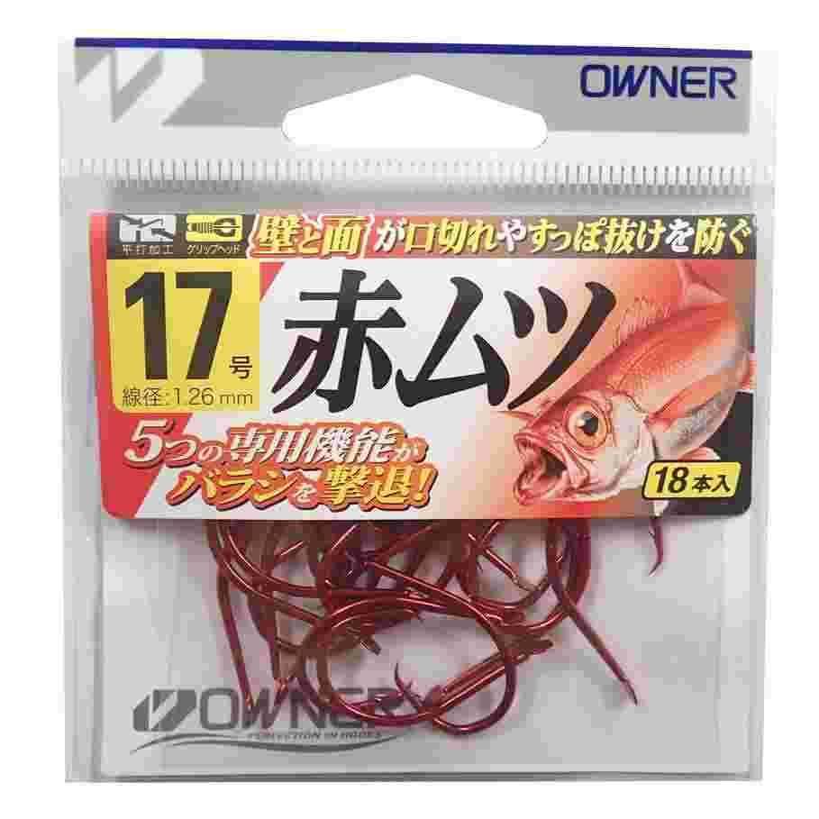 OWNER オーナーばり 16590 OH赤ムツ 17