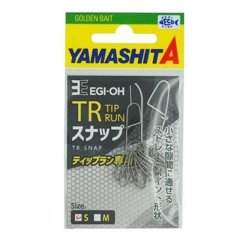 ティップラン専用スナップ。安定したスイムをサポートする設計。 TRシンカー装着時でも簡単にアイに通せる形状 強度を保持しつつ、付け易さを追求 水の抵抗を減少させ、エギに安定感を提供 スペック サイズ: M カラー: ブラック系