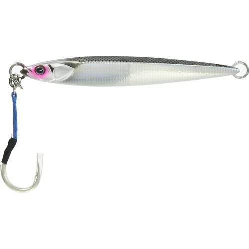 JACKALL ジャッカル バンブルズジグ ショート100g G202 スリムボーダーシルバー
