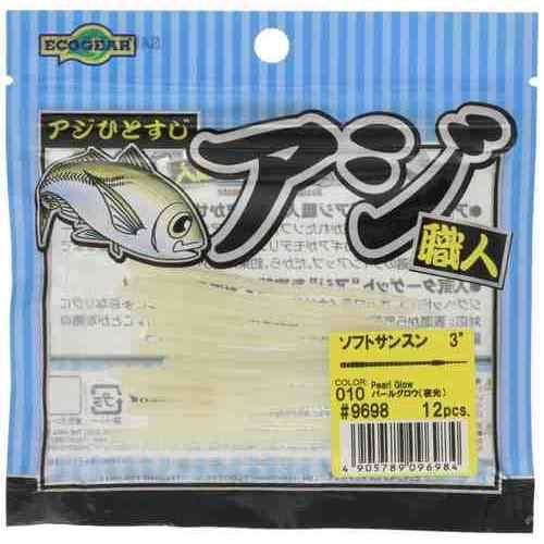 サイズ: 3インチ / 72mm 入り数: 12pcs カラー: 010 パールグロウ(夜光)メーカー品番: 9698 ソルトウォーター・ソフトゲームのパイオニアであるエコギアが、人気のアジング専用に立ち上げた新シリーズが「アジ職人」。 も...