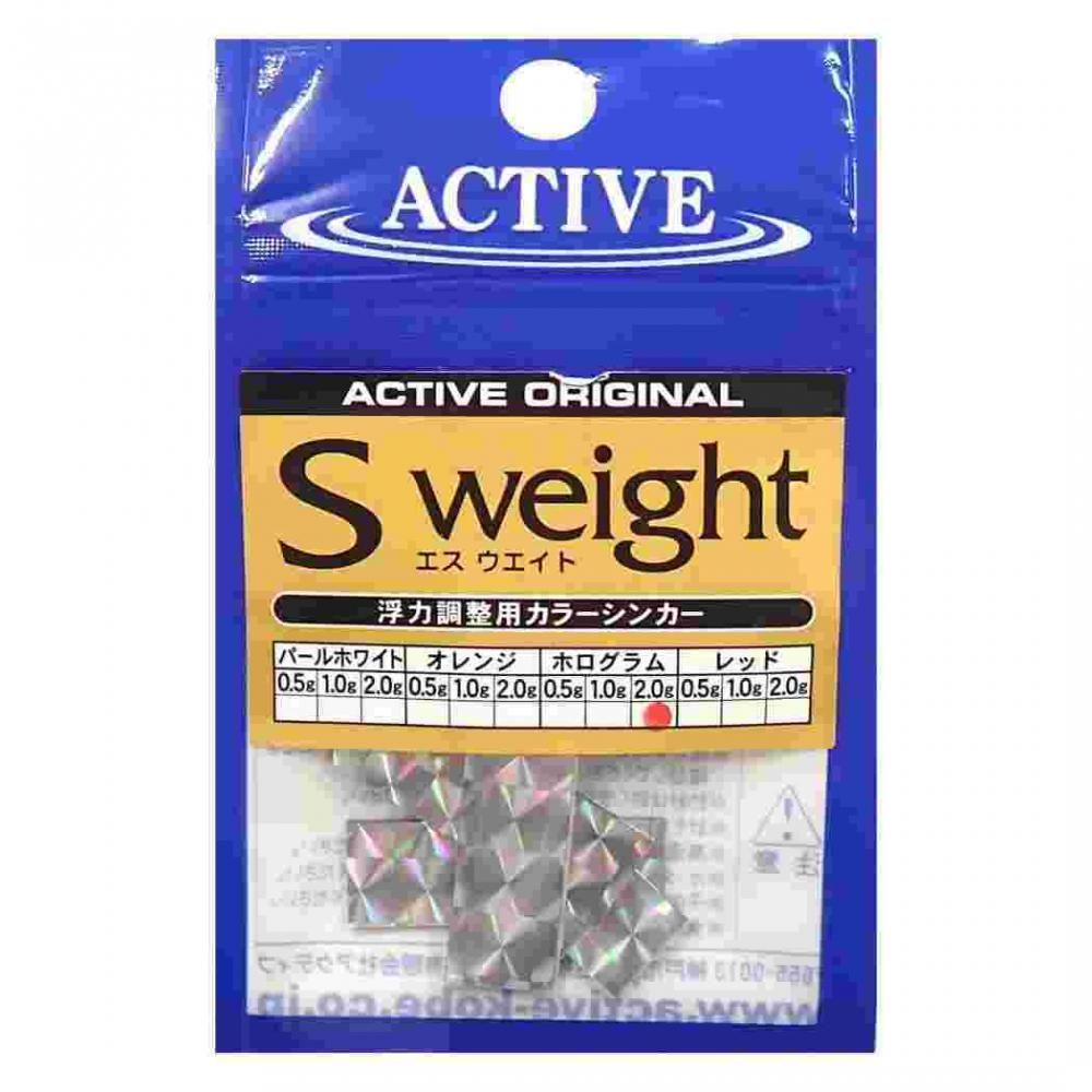ACTIVE アクティブ エスウエイト 2.0g ホログラム