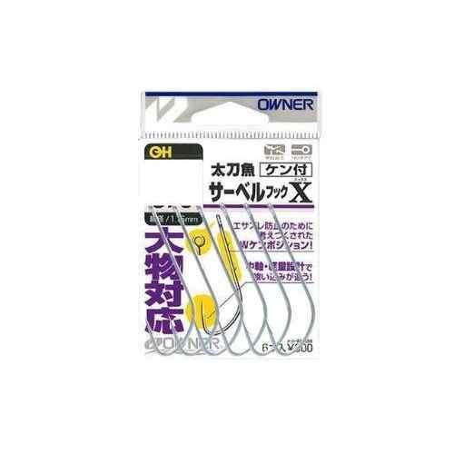 中軸タイプのサーベルフックが登場。大物にも対応し、エサズレを防ぐ設計が特徴。 エサズレを防ぐWケンを採用 激鋭の鈎先で食い込みが向上 軽量設計で扱いやすい スペック 号数: 1/0号 魚種: 太刀魚 形態: バラ カテゴリー: 船釣、波止・...