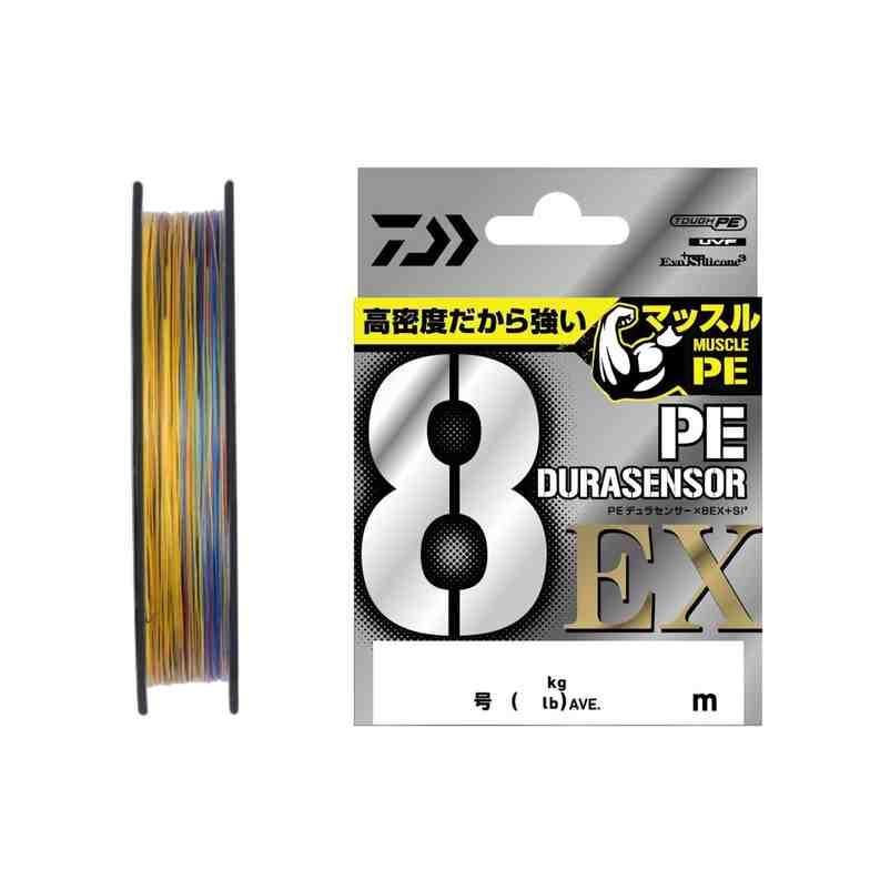 糸表面が非常に滑らかになり、飛距離UP、音鳴り・ゴミ付着が減少。 ハイスペック8ブレイドラインで、+Si3加工を採用し、擦れに強く耐久性もアップ。 TOUGH PE原糸を使用し、強力・耐摩耗性・耐久性の向上を実現。 UVF(Ultra Vo...