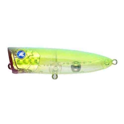 どんな状況でも使いやすいポッパー登場! 魚に見切られない小さなシルエット ポッピングアクションは超パワフル ラーアクションが少なく、誰でも簡単に操作可能 強く誘うだけではなく、優しく操作すれば移動距離を押さえた首振りアクションが発動 食い渋...