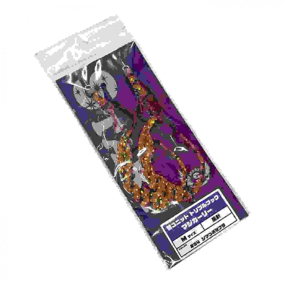 スレた真鯛にも強力にアピールするトリプルフックの替ユニット。 ビッグカーリーネクタイを使用 低速巻きから高速巻きまで対応 複雑なカット形状により、低速でも艶かしく動く 真鯛の反応を見ながら巻きスピードを調整可能 姿勢を崩さず、高速巻きでも安...