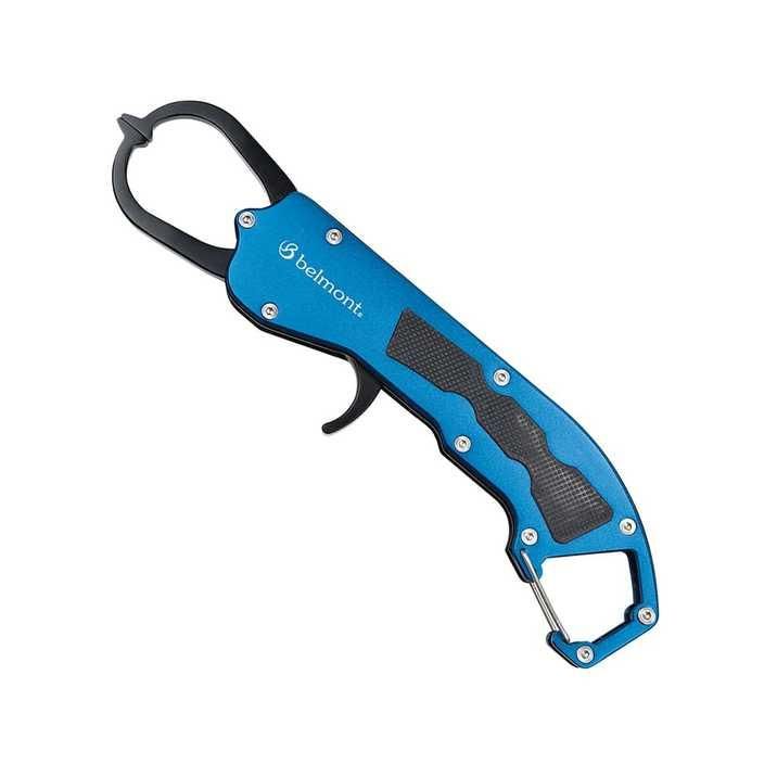 サイズ: 約216×50×16mm重量: 150g材質: アルミニウム(アルマイト加工)カラー: BL 握りやすい形状で魚をガッチリとキープします。先端は厚みがあり横へのズレが少ないので魚が暴れてても安心です。魚の口を開けやすい先端形状。便...