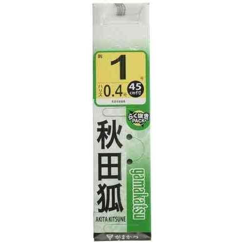 スリムに設計したベストセラー狐型 品名コード: 11002 号数: 1 ハリス: 0.4 入数: 8 カラー: 茶 ハエやモロコはもちろん、餌取りの名手、ベラやハゲ釣りにも威力を発揮します。