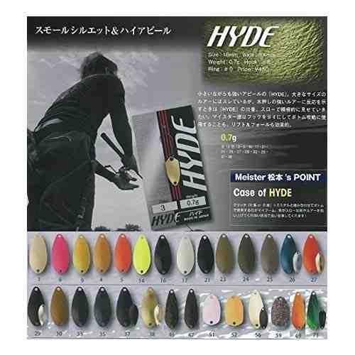 小型ながら強いアピールを持つルアー。スレた魚にも反応を示す水押しの強いアクションが特徴。 強いアピール力 スローアクションでの使用に適している ハイプレッシャー時の攻略に役立つ スペック サイズ: 18mm 重さ: 0.7g フック: ハニ...