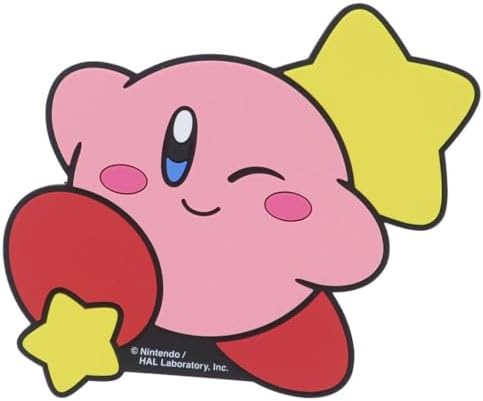 カービィデザインの大きめサイズのマグネットです。カービィデザインの大きめサイズのマグネットです。冷蔵庫やホワイトボートに！