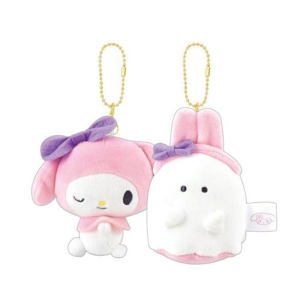 仲良しなお友達と二人で持てる! マグネットでくっつくおそろキーホルダー もっちりほっぺが磁石でくっつくぬいぐるみキーホルダーサイズ(約):H180×W165×D90mm素材・材質:ポリエステル生産国:中国