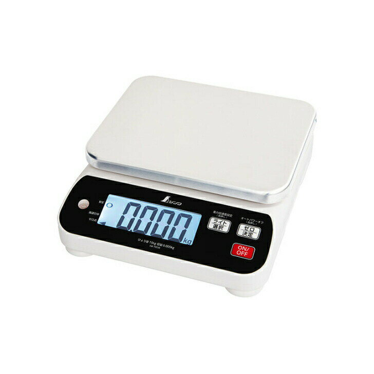 シンワ測定 70039 デジタルはかり WP15kg 防塵防水 デジタルの防塵防水はかり 特長●文字高30mmで大きく見やすい液晶を採用しました。●風袋引機能付で容器の重さを引いた測定ができます。●使用する地域に合わせて重力加速度を設定でき...
