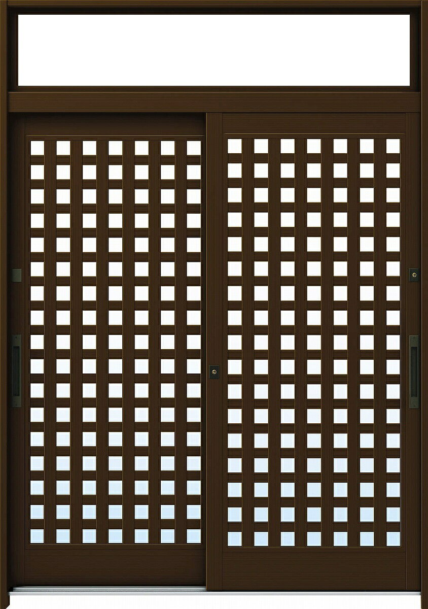 ◎オプション商品◎中桟付網戸　2枚建用　アルミ色格子付網戸　2枚建用　アルミ色中桟無網戸　2枚建用　アルミ色壁付防風ポスト室内額縁用アングル　2枚建半外付型用　コンクリート納まり用アンカー　上枠（ランマ付）用半外付型用　コンクリート納まり用...