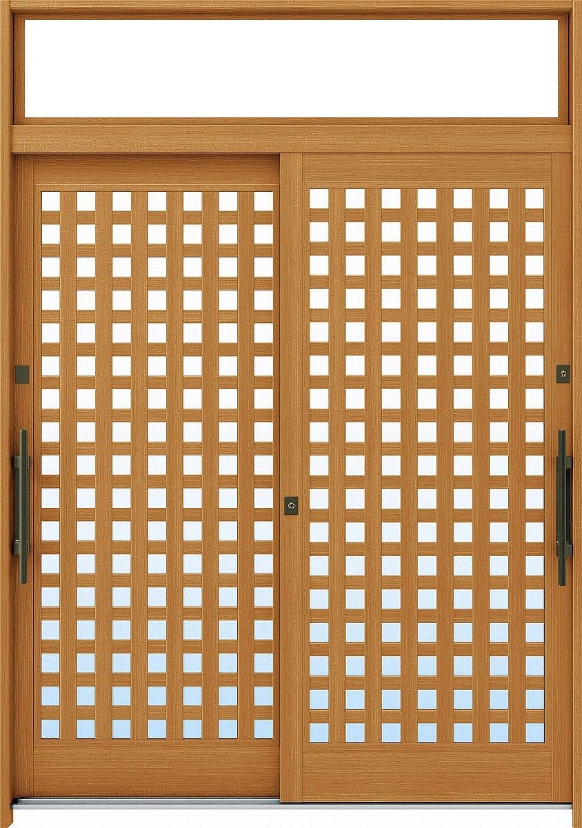 ◎オプション商品◎中桟付網戸　2枚建用　木目柄格子付網戸　2枚建用　木目柄中桟無網戸　2枚建用　木目柄壁付防風ポスト室内額縁用アングル　2枚建半外付型用　コンクリート納まり用アンカー　上枠（ランマ付）用半外付型用　コンクリート納まり用アンカ...