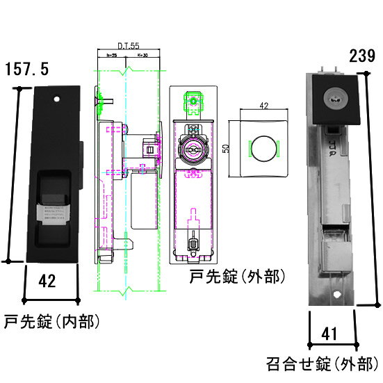 ◆ご注文に関する注意事項◆■品番WD4798■入数本体×1セット+オーナーキー1本とキー3本■メーカー三協アルミ■適応商品ジュノバ・セレナ・彩樹・和奏・MK■商品仕様について本商品はメーカー取寄せ品の為、ご注文のタイミングによっては仕様変更...