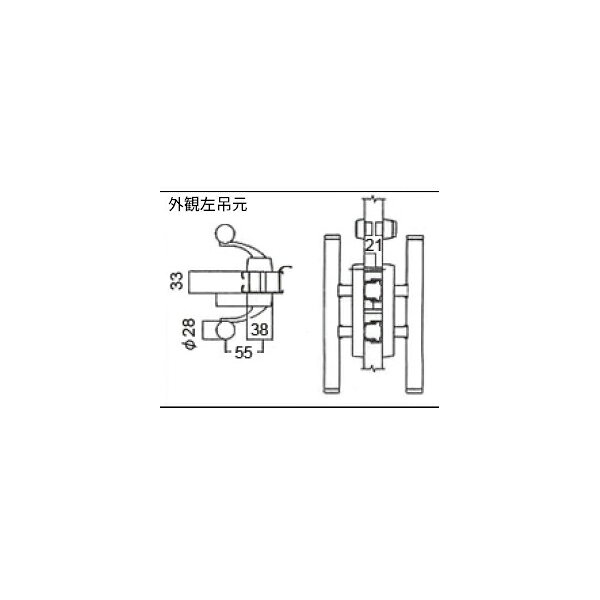 主材料 　　 商品内容 詳細画像をご参照下さい こちらの商品は予期なく変更、廃版になることがございますご了承下さい。 ジャンル：リクシル・トステム・TOSTEM・純正部品・パーツ・交換・修理・補修・取り替え・アルミサッシ・リフォーム・日曜大...