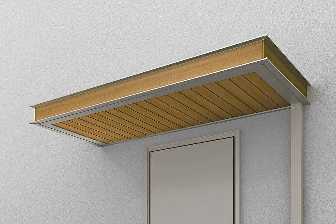 ◎オプション商品◎照明ユニット外壁つぶれ防止部品厚壁用ねじセット 主材料 アルミ形材 商品内容 ひさし本体×1セット 先付金具×1セット 化粧パネルユニット×1セット たて樋ユニット×1セット ※金属サイディングの場合、別途追加商品が必要と...