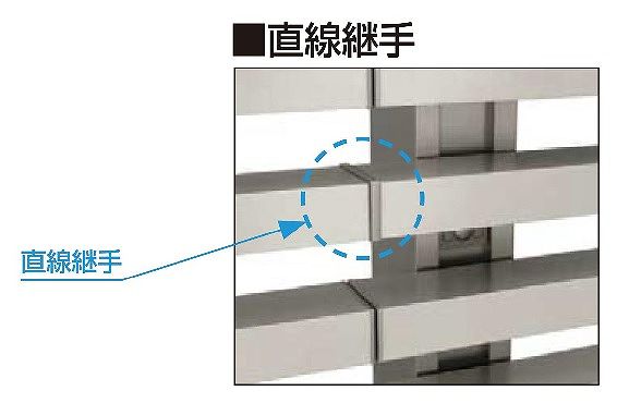 主材料 アルミ形材 商品内容 直線継手×2個入 ジャンル：YKK ap・住宅・建材・DIY・日曜大工・取り替え・リフォーム・庭・ガーデニング・目隠し・アルミ商品画像種類：商品単体外観ご注文前にページ下部のご注文時の注意をお読み下さい