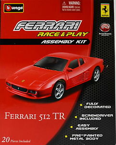 ferrari 512 tr rouge kit de montage 143 de bburagoフェラーリキットライザー※注意※NYからの配送になりますので2週間前後お時間をいただきます。人気の商品は在庫が無い場合がございます。ご了承く...