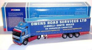 volvo globetrotter fh12 curtainside owens road service ltd 150 corgiスウェーデンボルボロードサービスコーギー※注意※NYからの配送になりますので2週間前後お時間をいただきま...