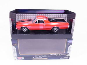 90698 motormax 79347r chevy el camino ss 396 1970 red model 124 in ovpモーターマックスシェビーエルカミノモデル※注意※NYからの配送になりますので2週間前後お時間をいただ...