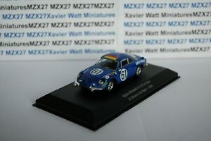 coche alpine renault a110 61 24 horas del mans 1968 143 eligor atlasコッシュアルパインルノーホラスデルマンスエリゴールアトラス※注意※NYからの配送になりますので2週間前後...