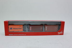 herpa 076432003 container set 3x20 ft hapag lloyd valle triton 187※注意※NYからの配送になりますので2週間前後お時間をいただきます。人気の商品は在庫が無い場合がございます。...