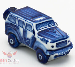 gzhel car jeep suv porcelain figurine model souvenir handmadeジープモデル※注意※NYからの配送になりますので2週間前後お時間をいただきます。人気の商品は在庫が無い場合がございます...
