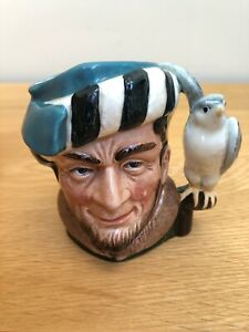FALCONER D6540 ETC SMALL CHARACTER JUG MINT CONDITION ROYAL DOULTON COLLECTIONファルコナー小キャラクタージャグミントコンディションロイヤル・ドゥルトンコレクション...