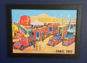 corgi toys chipperfields circus 1960s framed a4 size poster brochure shopコーギートイチッパーフィールズサーカスフレームサイズポスターパンフレットショップ※注意※NYか...