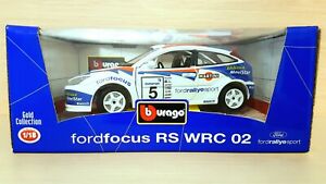 ford focus rs wrc 5 2002 118 bburago burago made in italy gold collectionフォードフォーカスブブラゴブラゴメイドインイタリアゴールドコレクション※注意※NYからの配送に...