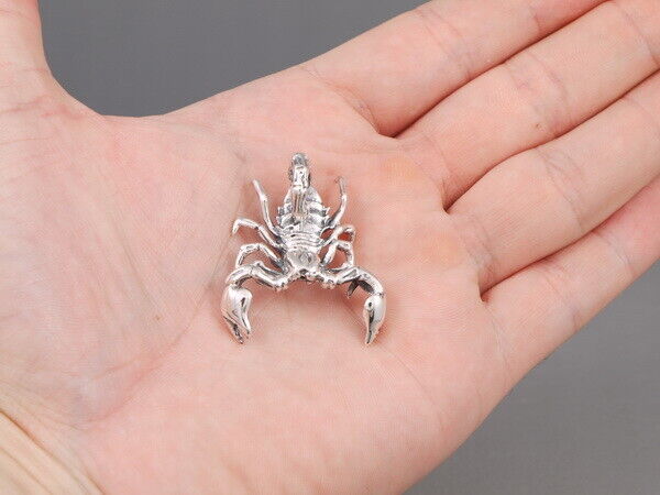 27g huge tribal floral scorpion authentic genuine 925 sterling silver ag pendantサソリスターリングシルバー※注意※NYからの配送になりますので2週間前後お時間を...