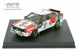 audi quattrorac rally 1983blomqvistcederberg 143 trofeu 1609アウディクワトロラリー※注意※NYからの配送になりますので2週間前後お時間をいただきます。人気の商品は在庫が無い場合がご...