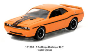 164 greenlight gl muscle series 18 2014 dodge challenger rt in header orangeシリーズヘッダーオレンジ※注意※NYからの配送になりますので2週間前後お時間をいただきま...