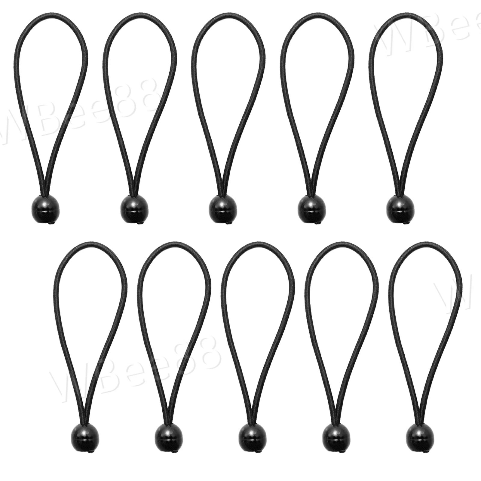 トラックの荷物シートなどに使える汎用ゴムバンド。ブラックカラー/選べる長さ/まとめ買い/10本セットor20本セット 【安心の太さ＆伸縮性】 伸縮性と耐久性に優れたラテックス素材を採用。太さも約5mmもあるので切れにくく、伸縮性にも優れてい...