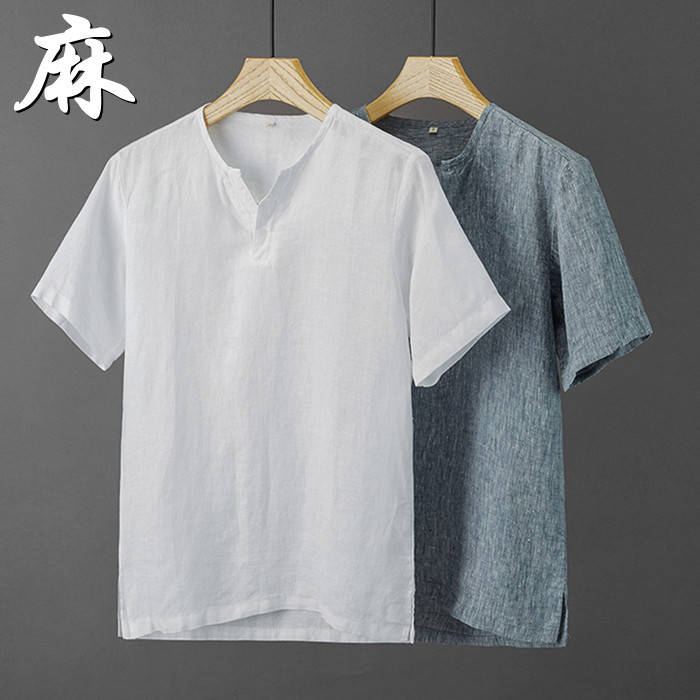 この商品は Tシャツ 半袖Tシャツ リネンTシャツ メンズTシャツ Vネック カジュアルTシャツ 薄手 シンプル 無地 麻Tシャツ 夏服 トップス ポイント 麻 半袖Tシャツ Vネック カジュアルTシャツ 夏服 トップス 2色 ショップから...