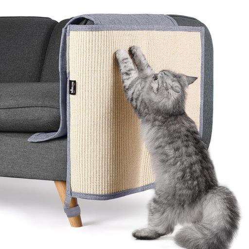 スクラッチ 高品質素材】無毒で天然のサイザル麻生地で作られたこの猫用引っかき家具プロテクターは、環境に優しいだけでなくペットにも安全。猫が爪とぎをしても安心です。 【ソファを保護】猫の爪から家具を守るために、この専門的に設計されたソファプロ...