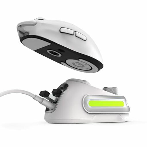 [ワイヤレス充電]G-Powerは、Logitechのワイヤレスマウス、特にLogitechG502、G502X、G502XPlus、GPWシリーズ、G903HERO、G703HEROおよびその他のワイヤレスゲーミングマウス専用に設計された...