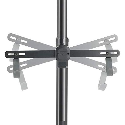 接地可能高さ:2100mm~2700mm(無段階) フック最大耐荷重:25kg/1台あたり クレードルフック調整幅:300mm~420mm フック最大対応径:60mm(トップチューブ) クレードル調整角度:上下17.5° フックオフセット寸...
