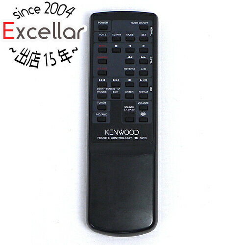 商品名【中古】KENWOOD オーディオ用リモコン RC-MF3商品状態 動作確認済の中古品です。 ※中古品ですので、傷、汚れ等ある場合がございます。ご理解の上、ご検討お願いします。 商品名 オーディオリモコン 型番 RC-MF3 付属品 ...