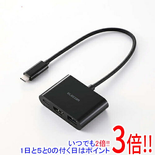 商品名ELECOM 3in1ドッキングステーション DST-030BPBK ブラック商品状態新品の商品です。商品説明コンパクトながら映像出力・高速転送・充電を叶える、3ポート搭載のドッキングステーションです。シーンに合わせてUSB Powe...