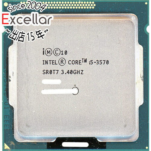 商品名【中古】Core i5 3570 3.4GHz 6M LGA1155 77W SR0T7商品状態 動作確認済みの中古品です。 ※中古品ですので、傷、汚れ等ある場合がございます。ご理解の上、ご検討お願いします。 商品名 Core i5 ...