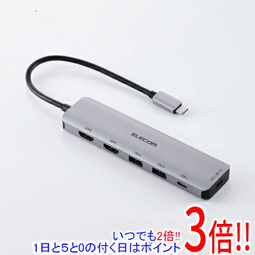 商品名ELECOM ドッキングステーション6in1 DST-M060BPSV シルバー商品状態新品型番DST-M060BPSV [シルバー]仕様メーカー:エレコム(ELECOM)[基本スペック]タイプ ドッキングステーションインターフェイス...