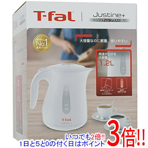 商品名【延長保証対応!!】ティファール 電気ケトル ジャスティン プラス 1.2L KO4901JP ホワイト商品状態新品の商品です。商品説明大容量なのに軽量、使いやすい人気のジャスティン プラスシリーズが「さらに」注ぎやすく、湯量が見やす...