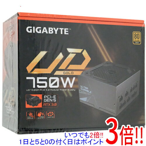 商品名GIGABYTE ATX電源ユニット UD750GM PG5 GP-UD750GM PG5商品状態新品の商品です。商品名PC用電源 電源ユニット型番UD750GM PG5 GP-UD750GM PG5仕様[基本スペック]対応規格 AT...